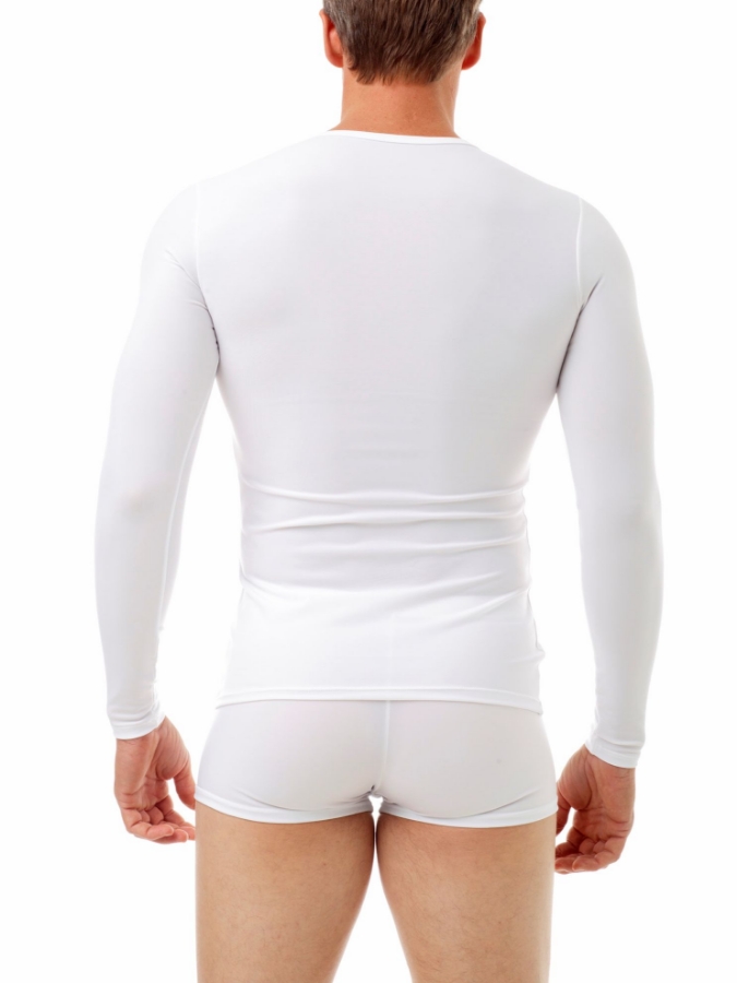 Microfiber Compression Crew Neck T-shirt | American-Made | Underworks